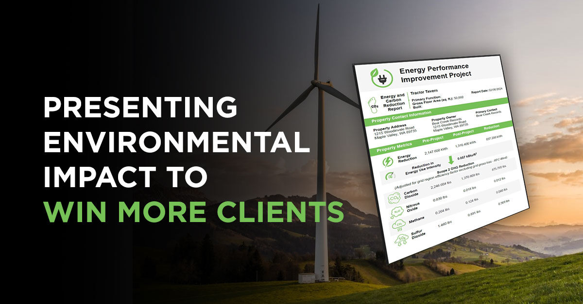 Presenting Environmental Impact Webinar